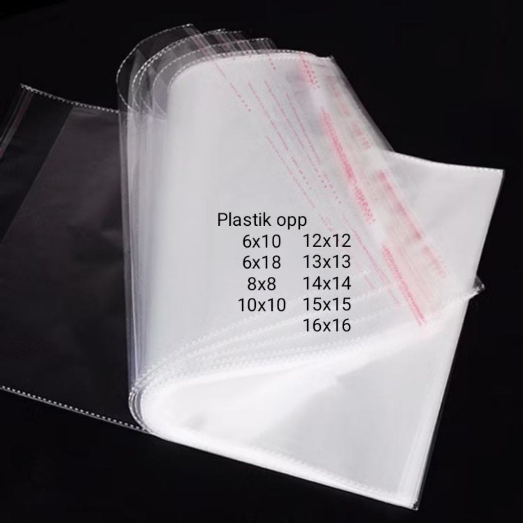Jual PLASTIK OPP BENING / PLASTIK ROTI | Shopee Indonesia