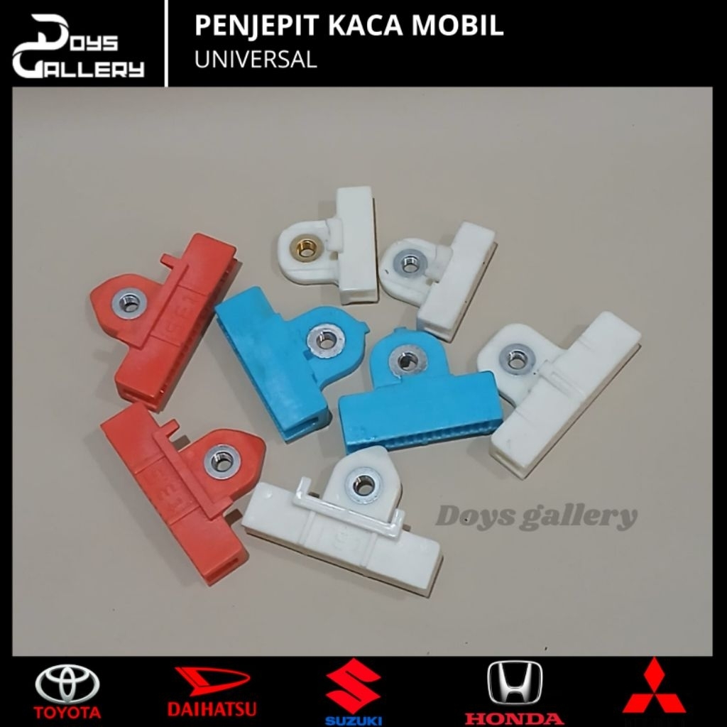 Jual PENJEPIT JEPITAN DUDUKAN REL KACA MOBIL UNIVERSAL | Shopee Indonesia
