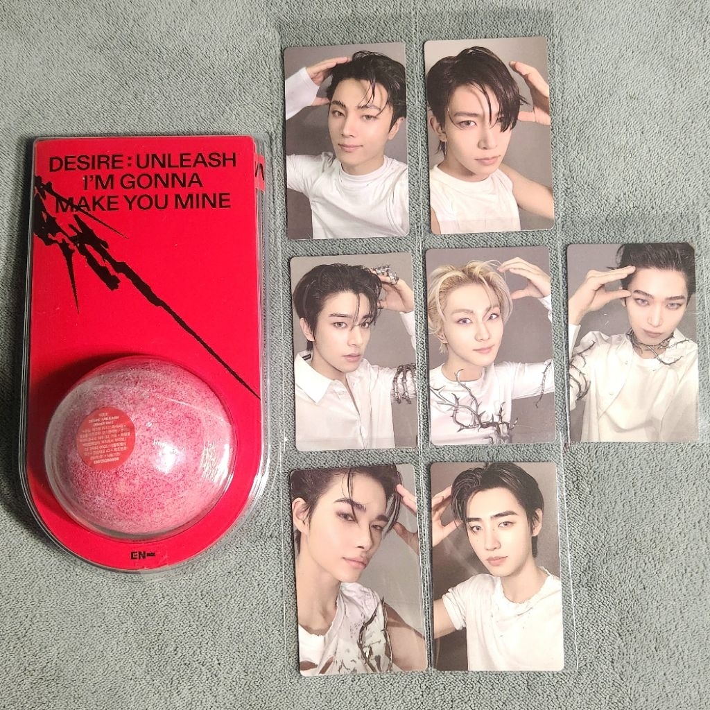 Jual ENHYPEN Album Only / Photocard - Official from Album DESIRE : UNLEASH [ Bath Bomb ver ...