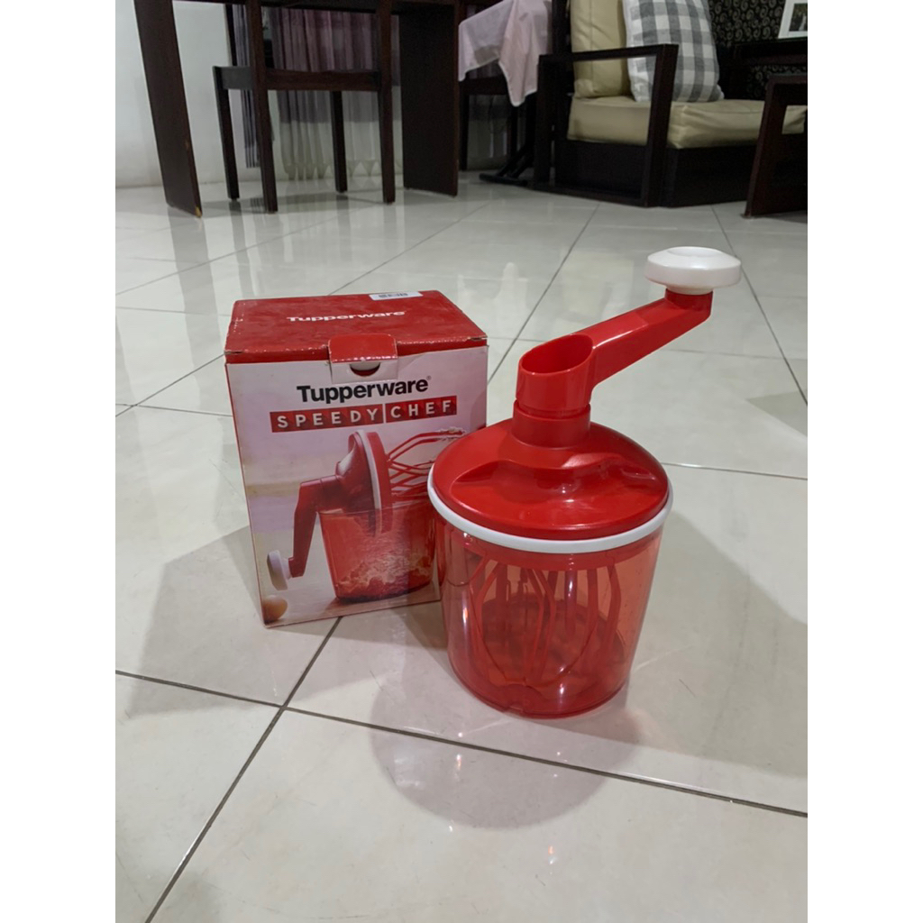 Jual Tupperware Speedy chef mixer tanpa listrik NEW | Shopee Indonesia