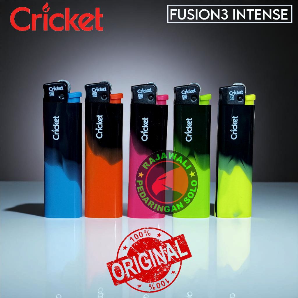 Jual Korek Gas Cricket FUSION3 INTENSE Original Eceran | Shopee Indonesia