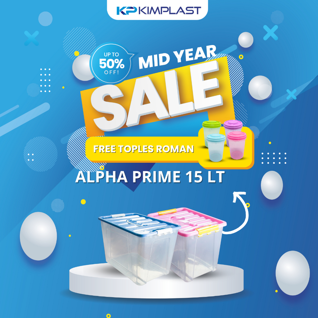 Jual [Free Toples Roman] KIMPLAST BOX Container 15 liter Prime / Dengan ...