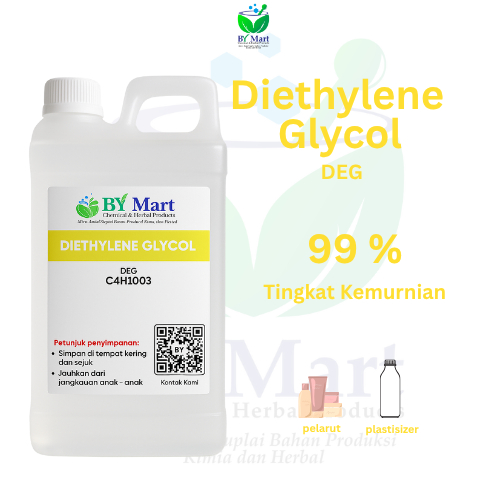 Jual BY KIMIA & HERBAL - DEG 1liter / Diethylene Glycol / DEG | Shopee ...