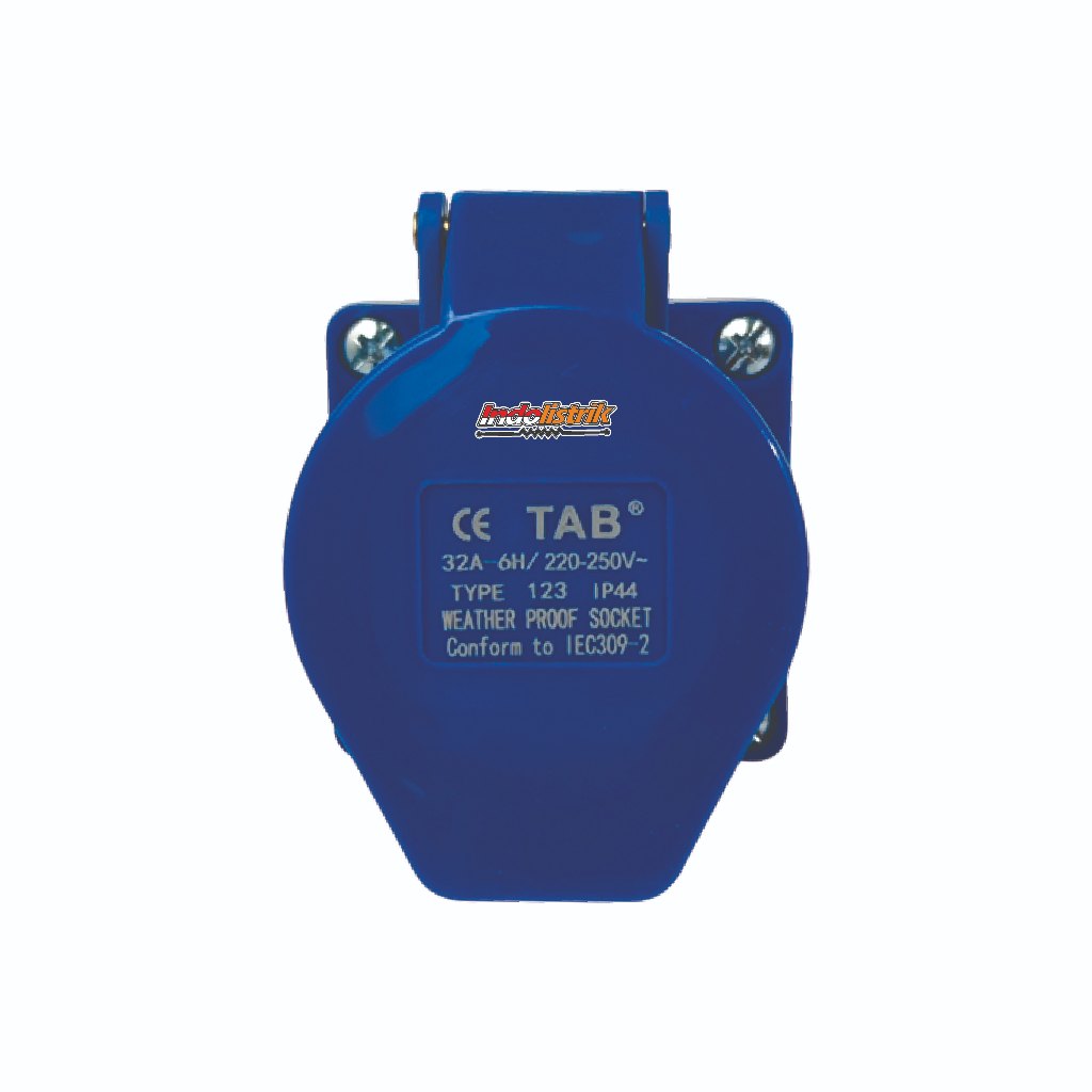Jual Industrial Surface Mounting Socket TAB CEE 123 untuk Genset ...