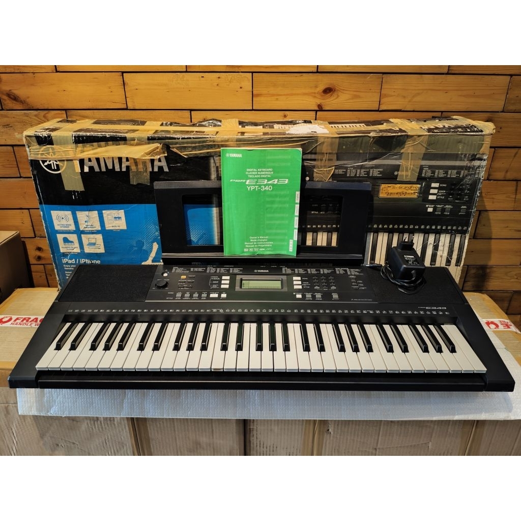 Jual Yamaha PSR-E343 | Keyboard + Tas | Shopee Indonesia
