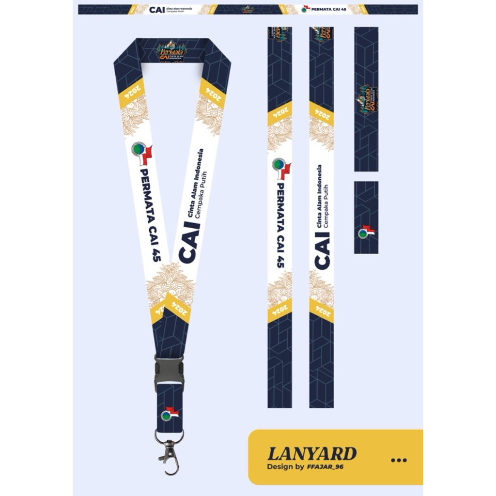 Jual LANYARD SUBLIME CETAK BOLAK-BALIK 2CM BAHAN TISSUE (FULL PRINT ...
