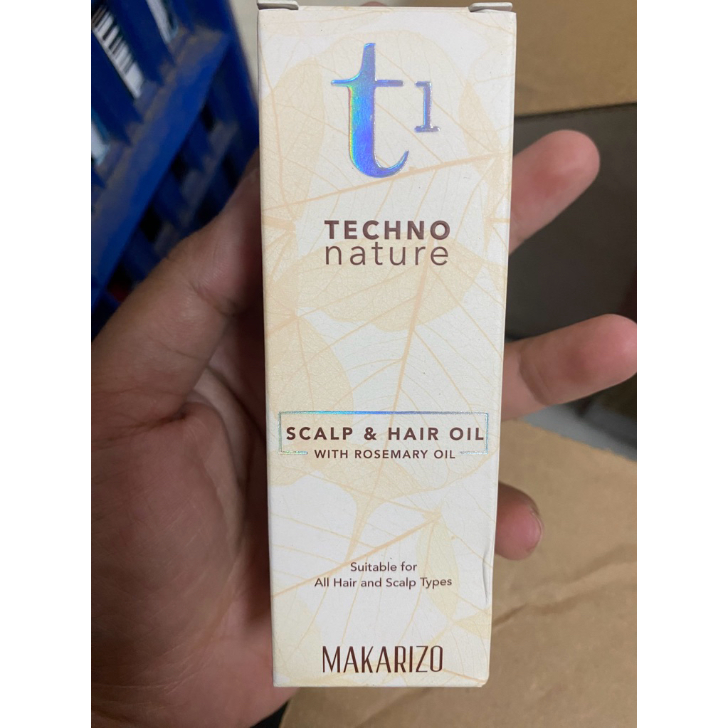 Jual Makarizo T1 Techno Nature Rosemary Scalp & Hair Oil 40 mL | Shopee ...