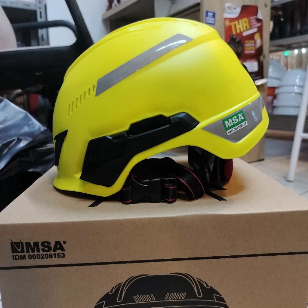 Jual Helm MSA V-Gard H1 Safety Helmet Climbing Trifent Lokal Fastrack ...