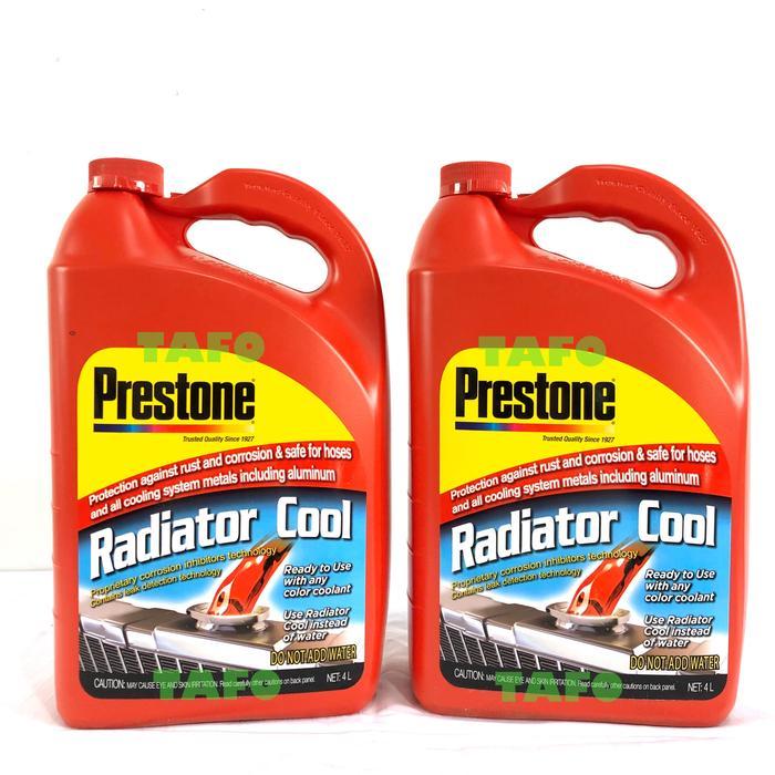 Jual Air Radiator Coolant Mobil Motor PRESTONE 4 Liter Galon Original ...