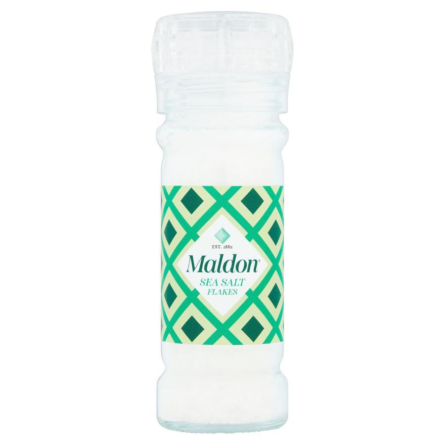 Jual Maldon Sea Salt Flakes Salt Bae 50gr Grinder Garam Laut Gilingan ...