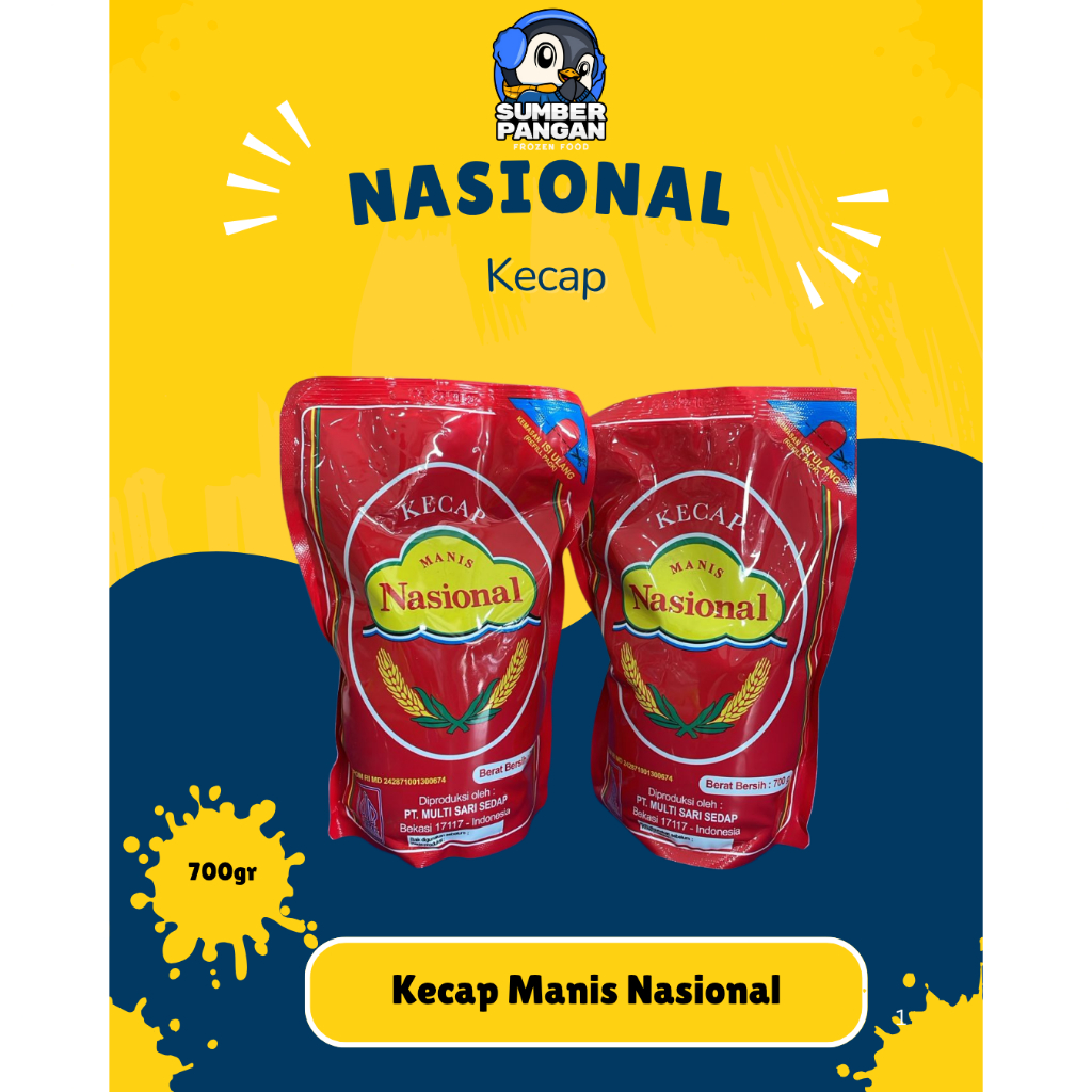 Jual Kecap Manis Nasional 700gr (Refil) | Shopee Indonesia