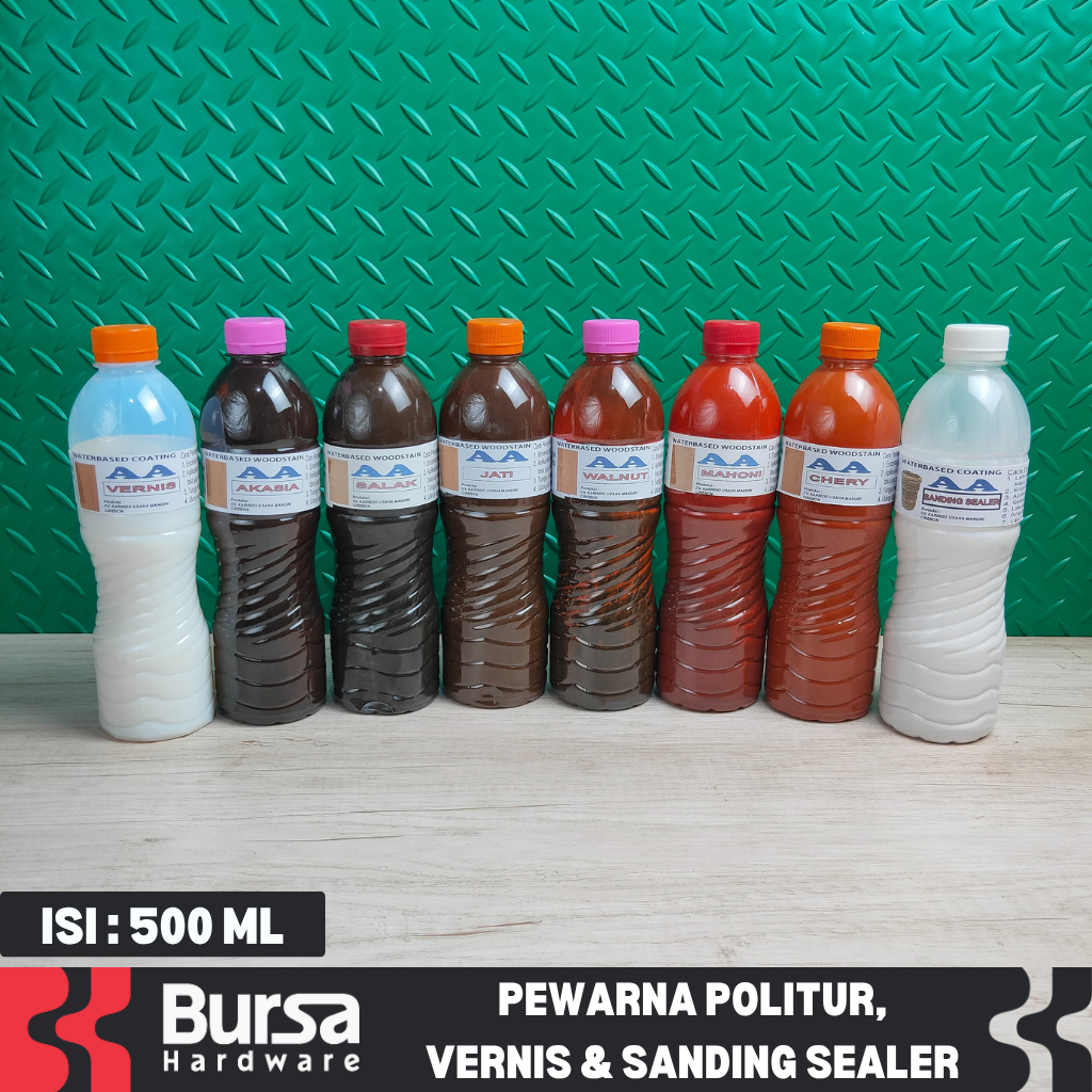 Jual Pewarna Kayu Politur, Vernis & Sanding sealer AA Woodstain ...