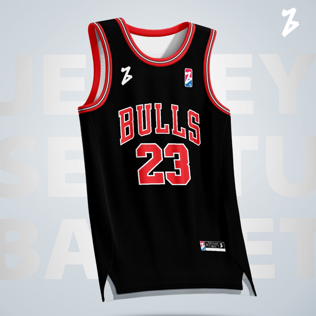 Jual Jersey Basket Michael Jordan Chicago Bulls 23 BLACK HITAM ...