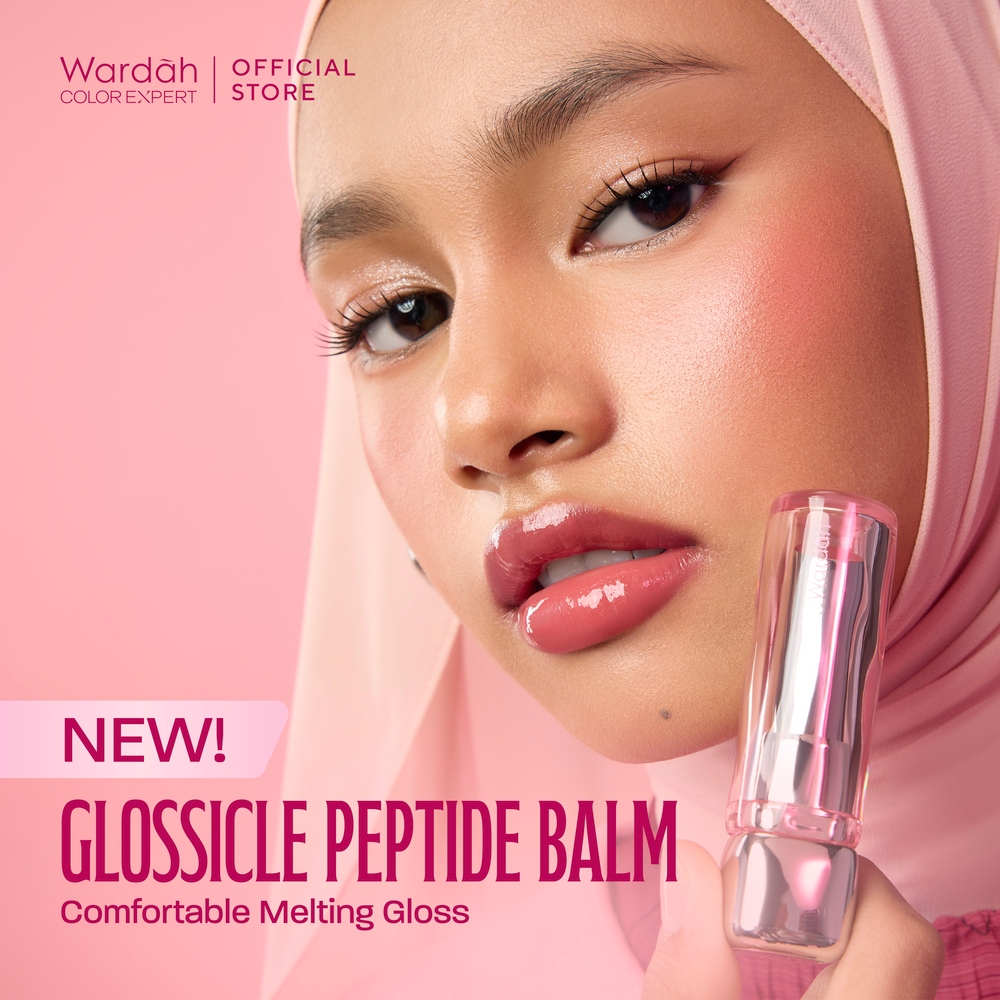 Jual NEW! WARDAH Glossicle Peptide Balm - Ombre Glossicle - Dilengkapi ...