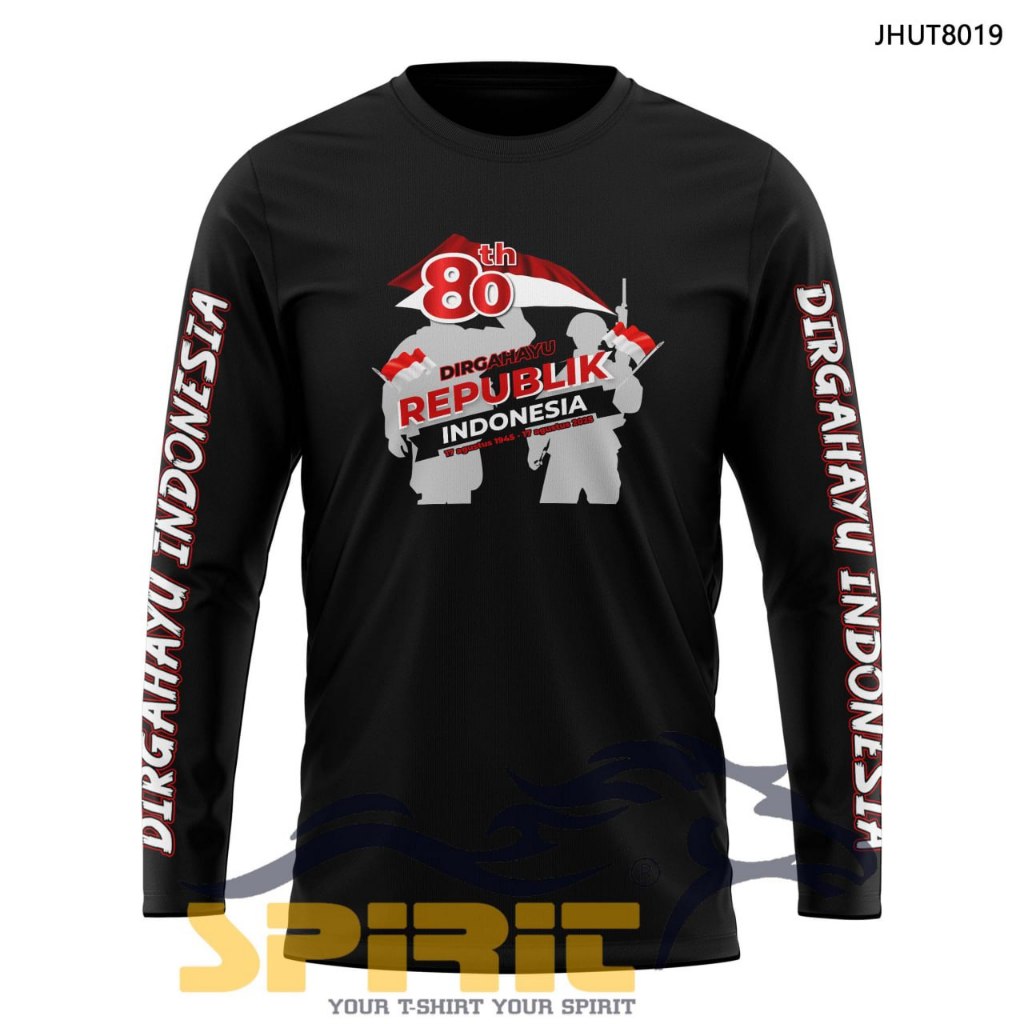 Jual kaos 17 agustus 2025 lengan panjang baju kemerdekaan kaos merah putih agustusan merdeka ...