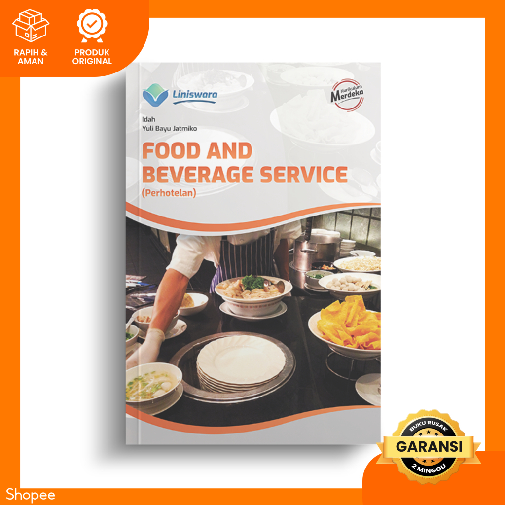Jual Buku SMK FOOD AND BEVERAGE SERVICE (Perhotelan) | Shopee Indonesia