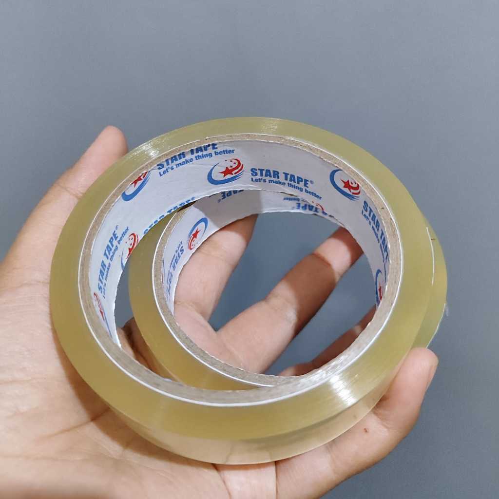 Jual Isolasi 1 Inchi 24 mm / Lakban Isolasi Star tape Panjang 72 Yard ...
