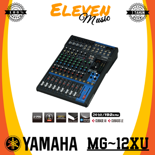 Jual Mixer Yamaha MG-12Xu MG 12xu MG12xu Original Garansi Resmi ...