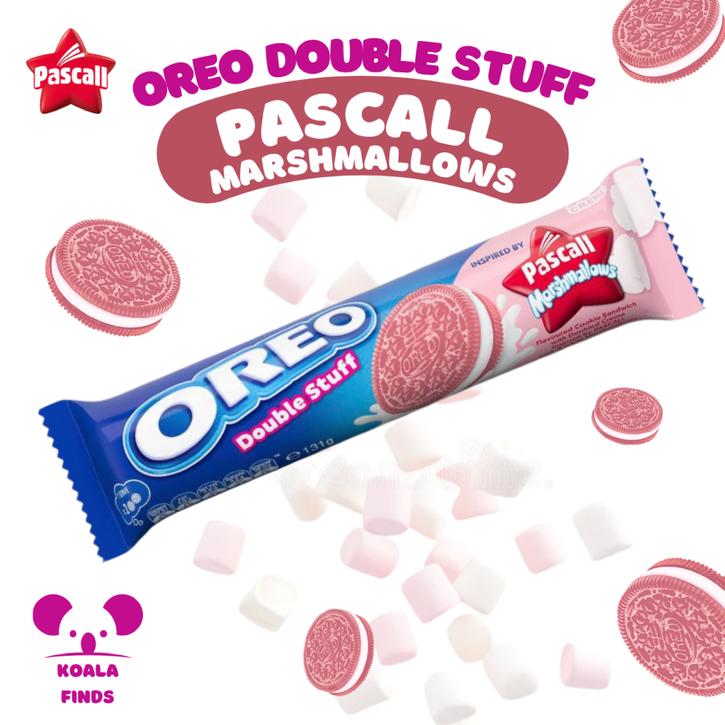 Jual NEW FLAVOUR! Oreo Double Stuff Pascall Marshmallows | 131g ...