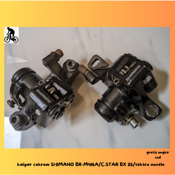 Jual kaliper cakram SHIMANO BR-M416A/C.STAR BX 35/tektro novela ...