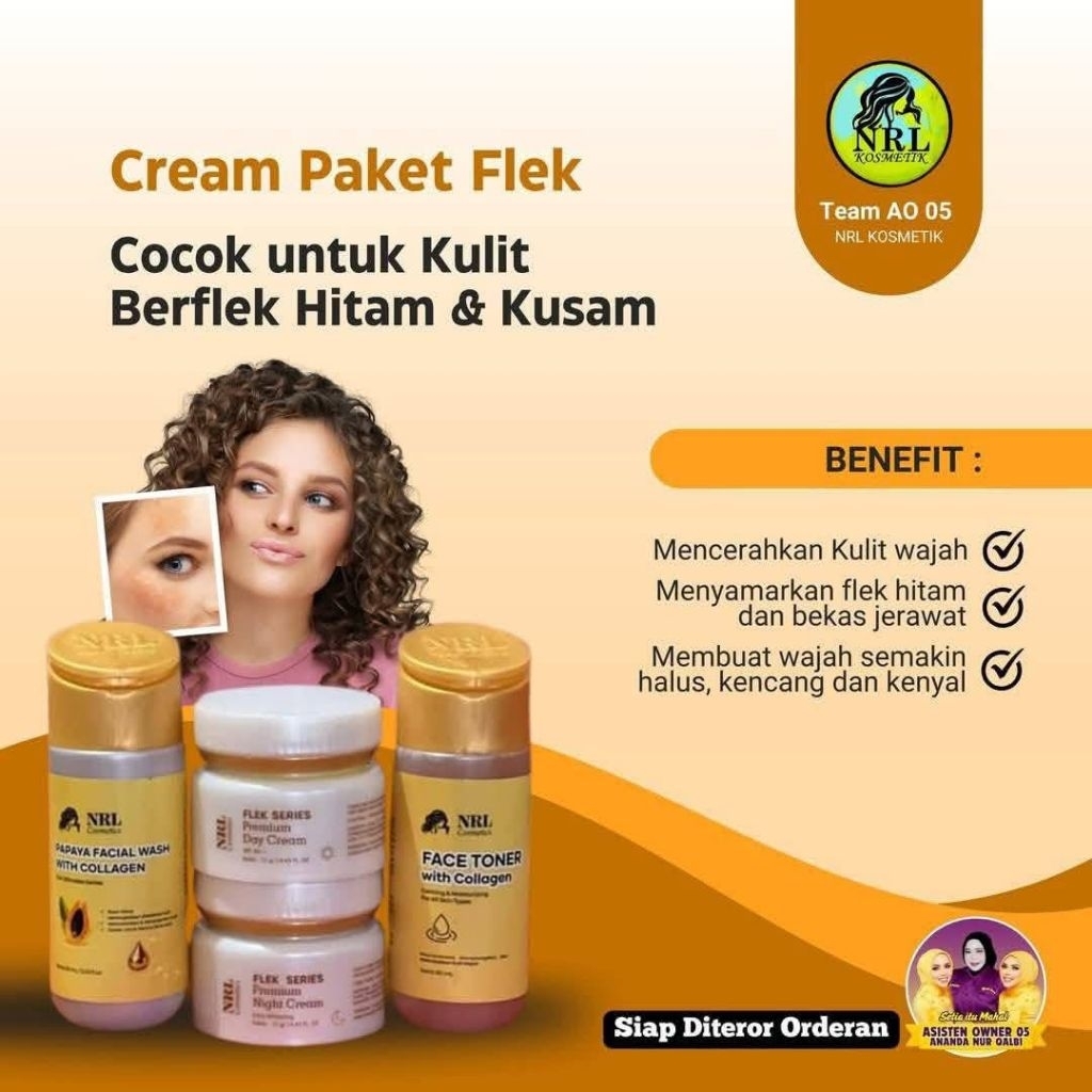 Jual CREAM EKONOMIS FLEK SERIES BY NRL (FORMULA LAMA) | Shopee Indonesia