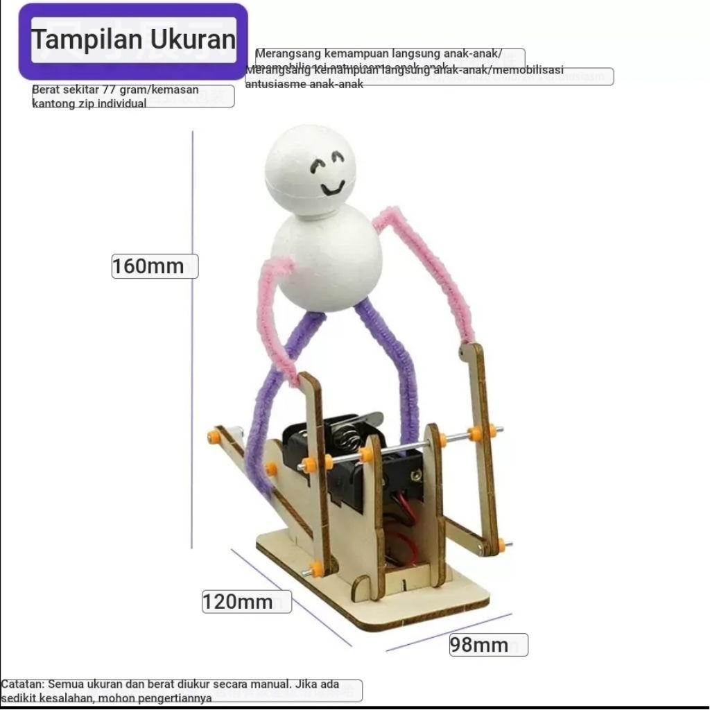 Jual NEW PAKET EDUKASI ANAK | MAINAN RAKIT ROBOT TREAD MILL - INCLUDE ...