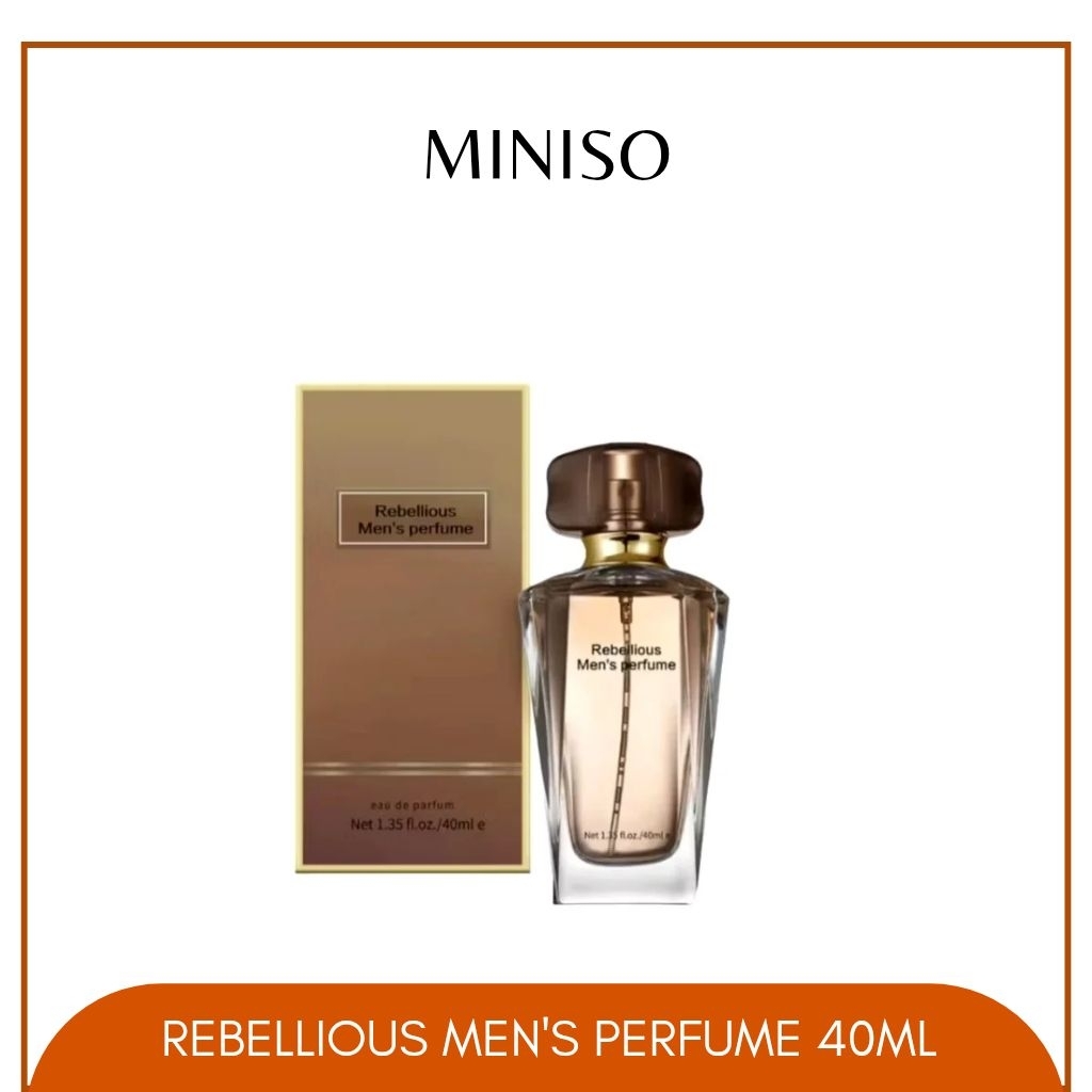 Jual Miniso Parfum Pria Rebellious Men's Perfume EDT 40ml | Shopee ...