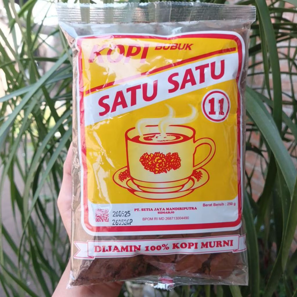 Jual Kopi Satu Satu, Original Kopi 1 1 Asli Berat 250 Gram. | Shopee ...