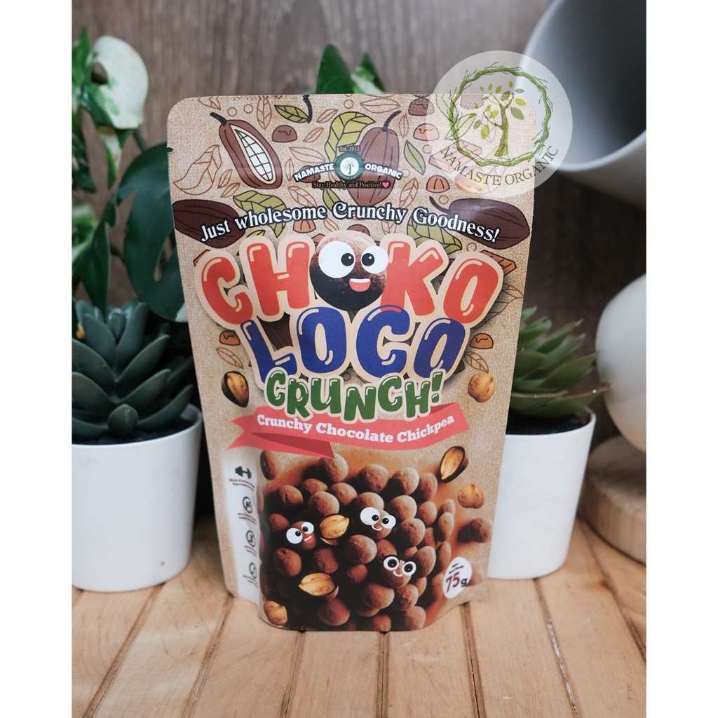 Jual CHOKO LOCO - CRUNCHY CHOCOLATE CHICKPEAS CEREAL BITES 75GR ...
