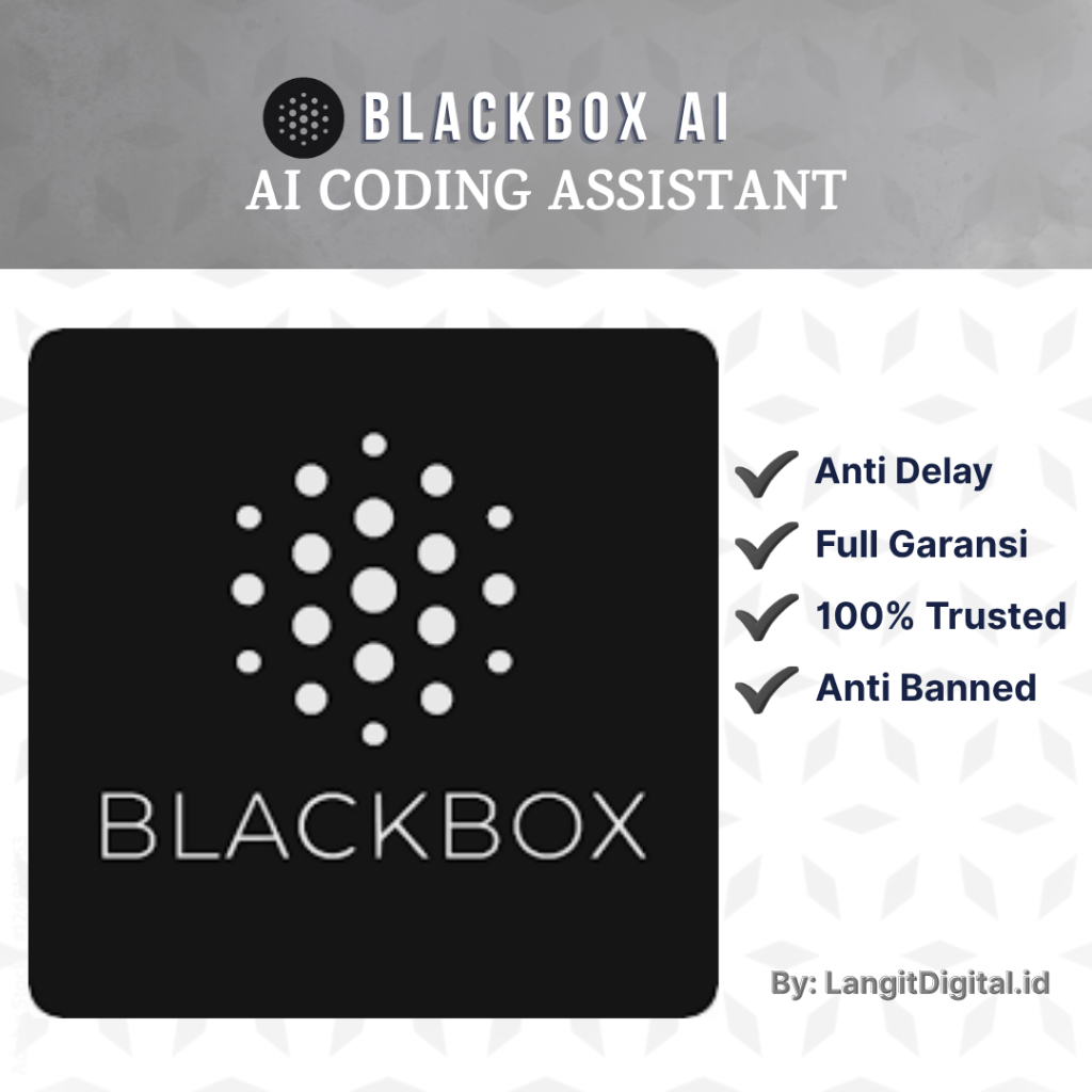 Jual Blackbox AI PRO | AI CODING | FULL GARANSI | Shopee Indonesia