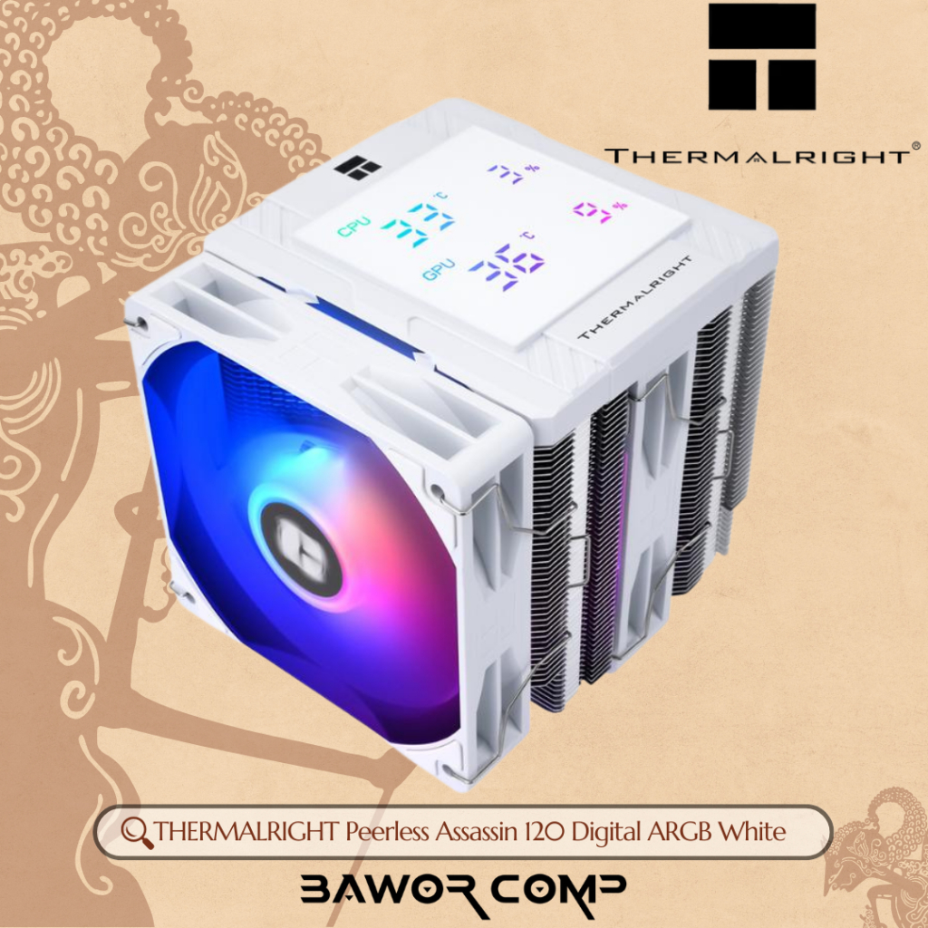 Jual Thermalright Peerless Assassin 120 Digital ARGB White | HSF CPU ...