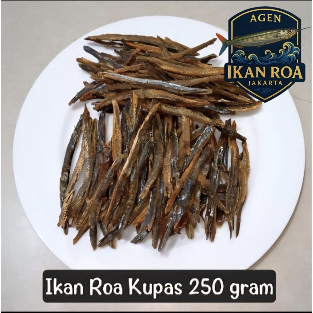 Jual Ikan Roa asap kupas daging punggung berat 250 Gram tanpa tulang ...