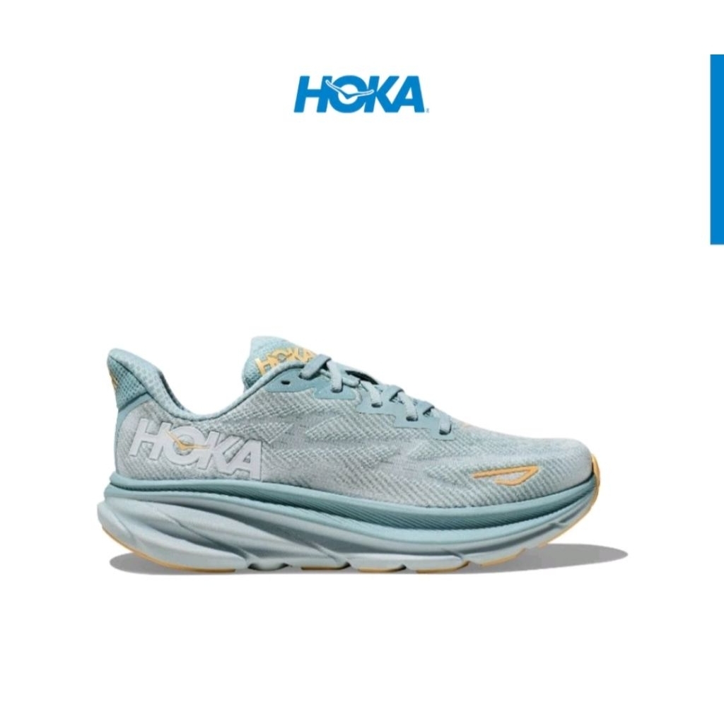 Jual Sepatu Running Clifton 9 Women's Running Shoes Ice Flow/Cloud Blue ...