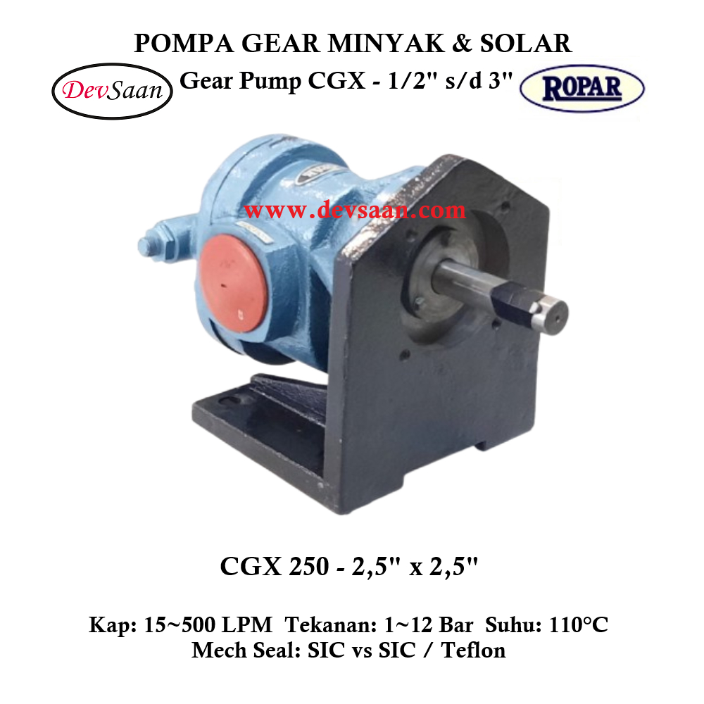 Jual Gear Pump Helikal CGX 250 Pompa Roda Gigi - GPRPCX250SMS | Shopee ...