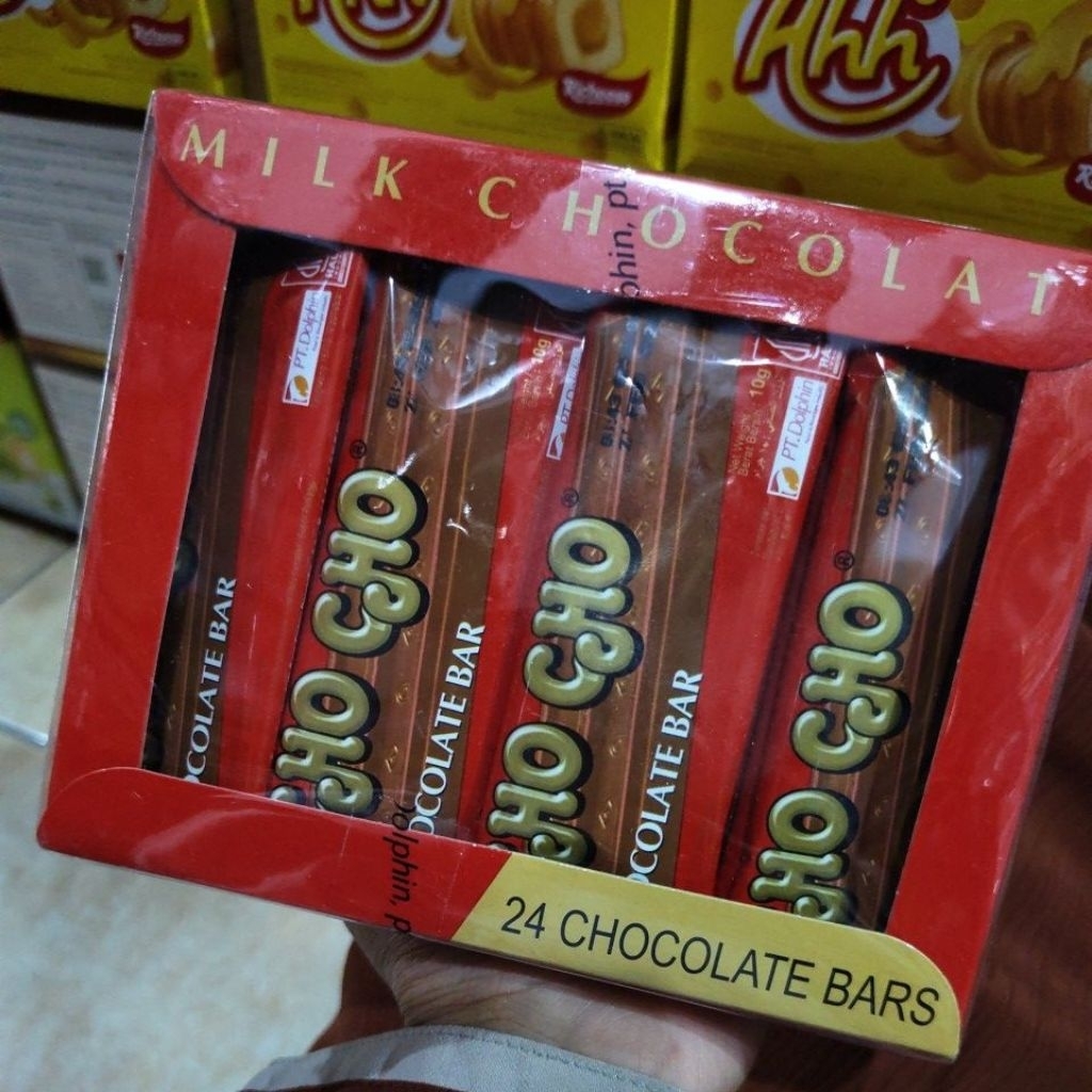 Jual CHO CHO CHOCOLATE BAR ISI 24PCS | Shopee Indonesia