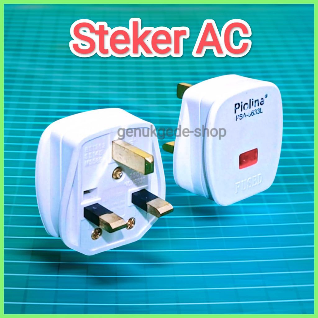 Jual Steker AC, Colokan AC, Steker AC kaki 3 murah | Shopee Indonesia