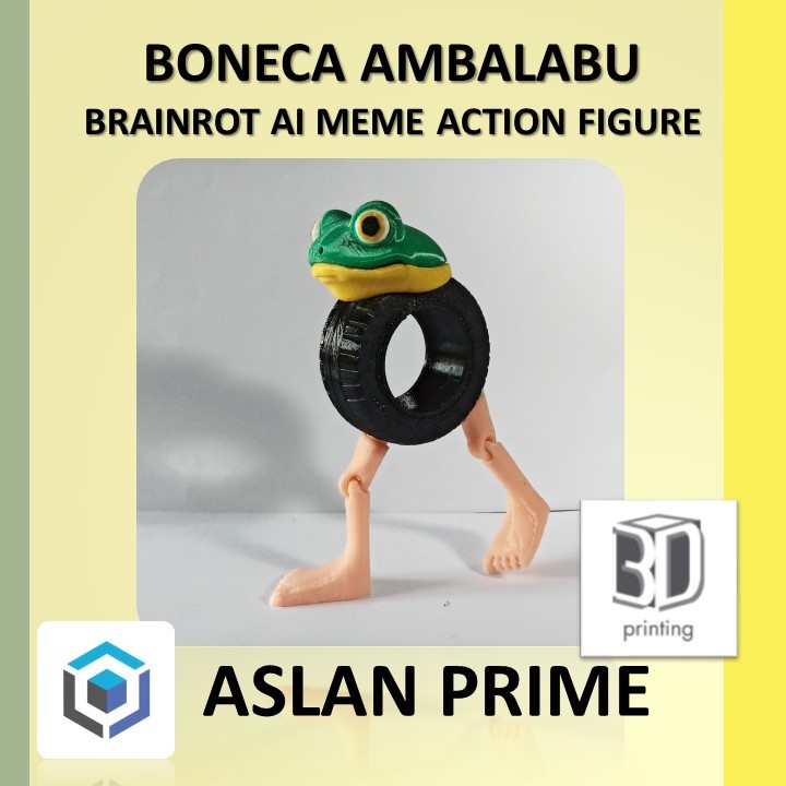 Jual BONECA AMBALABU BONEKA ACTION FIGURE 3D Print Mainan Toy Toys ...