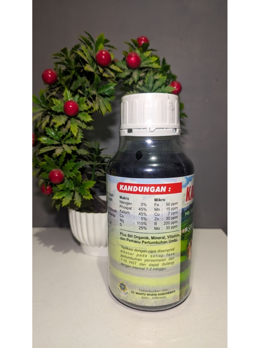 Jual KALIUM PHOSPAT + Silika Liquid Spesial Pembesar Umbi/Buah 500 Ml ...