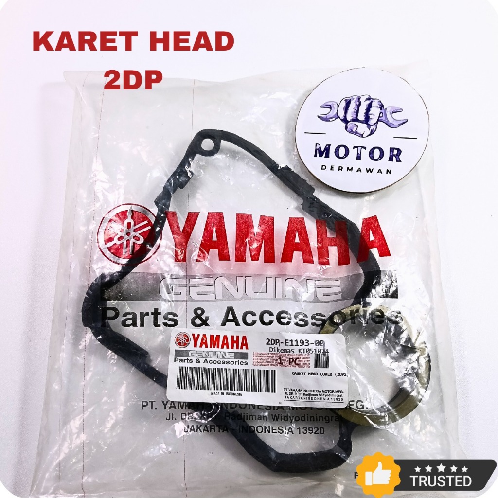 Jual 2DP-E1193-00 ORIGINAL Karet Gasket Head Cover Cylinder Yamaha 2DP ...