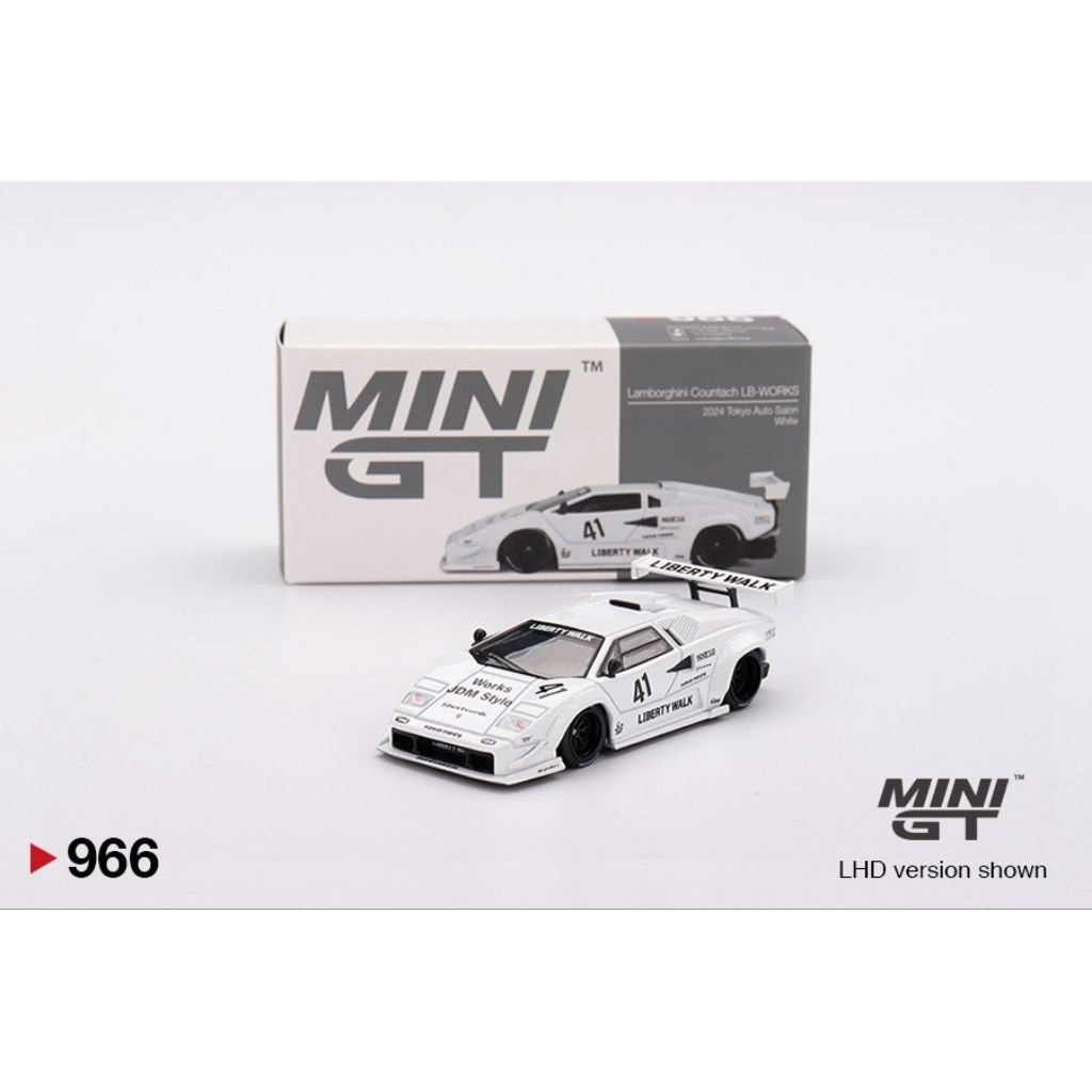 Jual Mini Gt Lamborghini Countach LB-WORKS White 2024 Tokyo Auto Salon ...