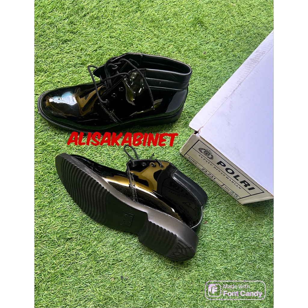 Jual Sepatu PDH Kilap 3/4 Jatah POLRI Polisi | Shopee Indonesia