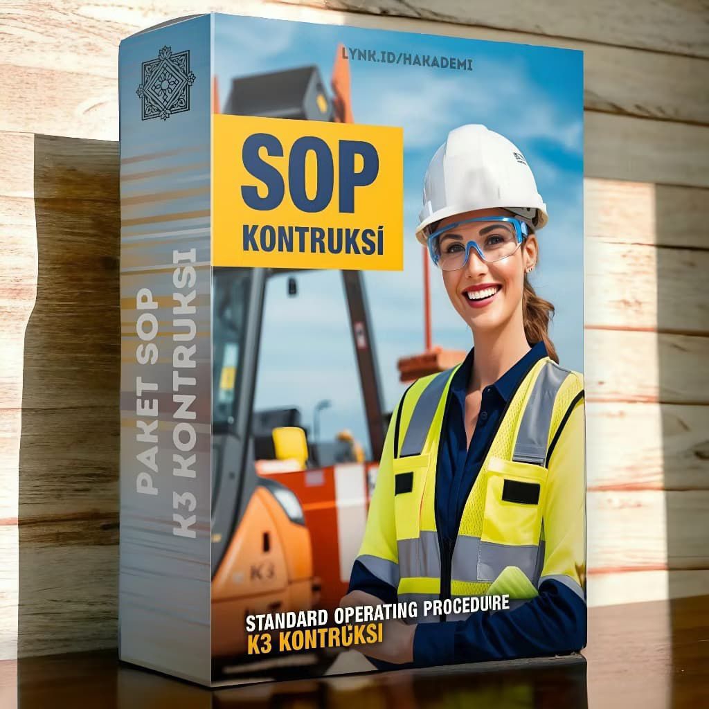 Jual PAKET SOP LAYANAN K3 BIDANG KONSTRUKSI - STANDAR OPERASIONAL ...