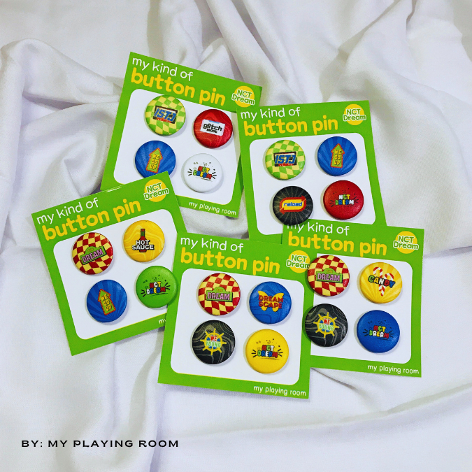 Jual [MPR] Button Pin NCT Dream Fanmade / Unofficial Pin Mini 25 mm NCT ...