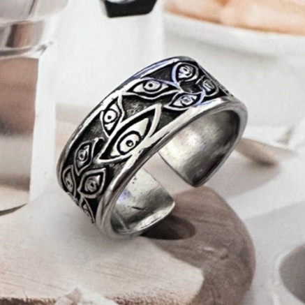 Jual Cincin Retro Desain Mata Dewa / The God Eye Untuk Pria Wanita ...