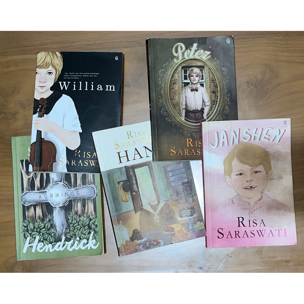 Jual Risa Saraswati Novel Peter Hans Hendrick William Janshen Hantu ...