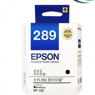 Jual Cartridge Tinta Epson 289 T289 Black Printer Workforce WF100 WF ...