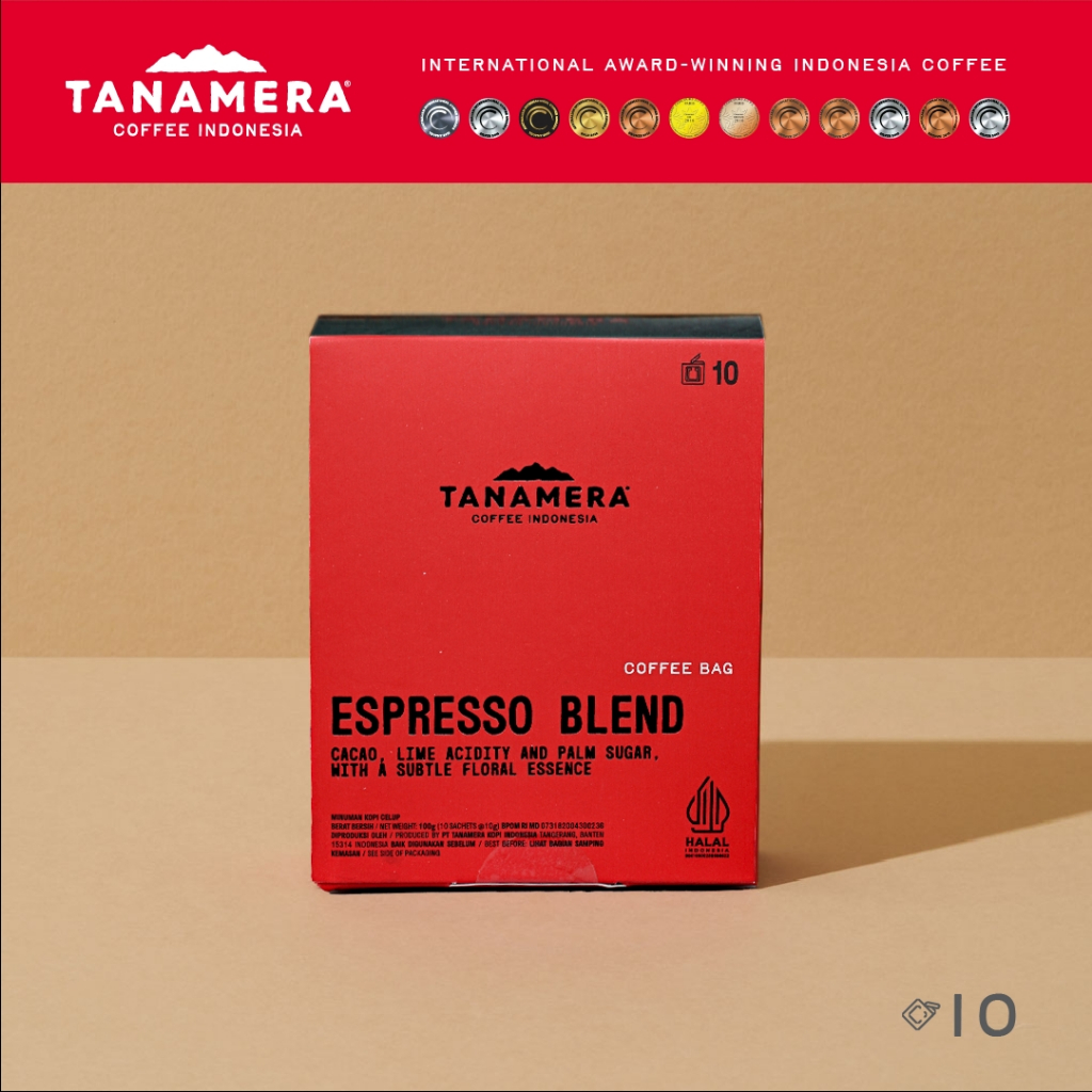 Jual TANAMERA COFFEE – Espresso Blend Coffee Bag | Shopee Indonesia