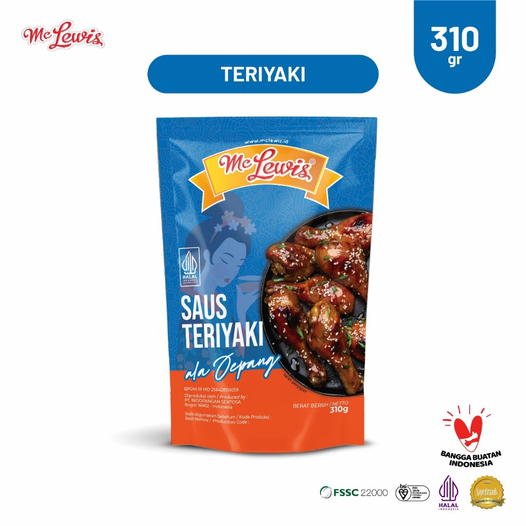 Jual Mc Lewis Teriyaki Sauce 310gr | Shopee Indonesia