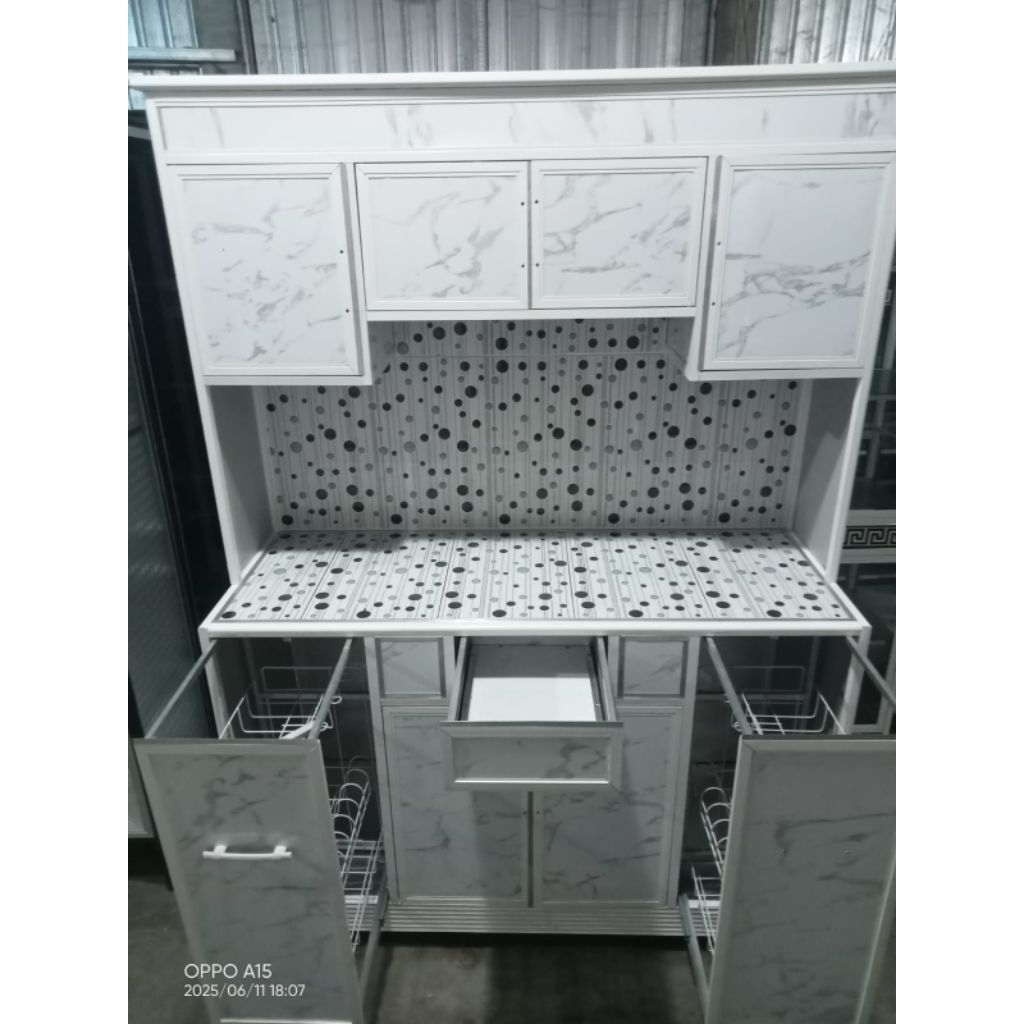 Jual Rak Piring Kitchen set Besar Bahan Acp Kusus Semarang Dan ...