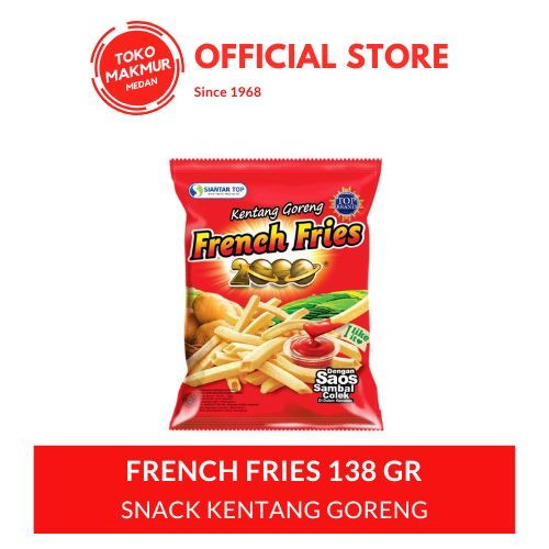 Jual SNACK FRENCH FRIES 2000 KENTANG GORENG 138 GR | Shopee Indonesia